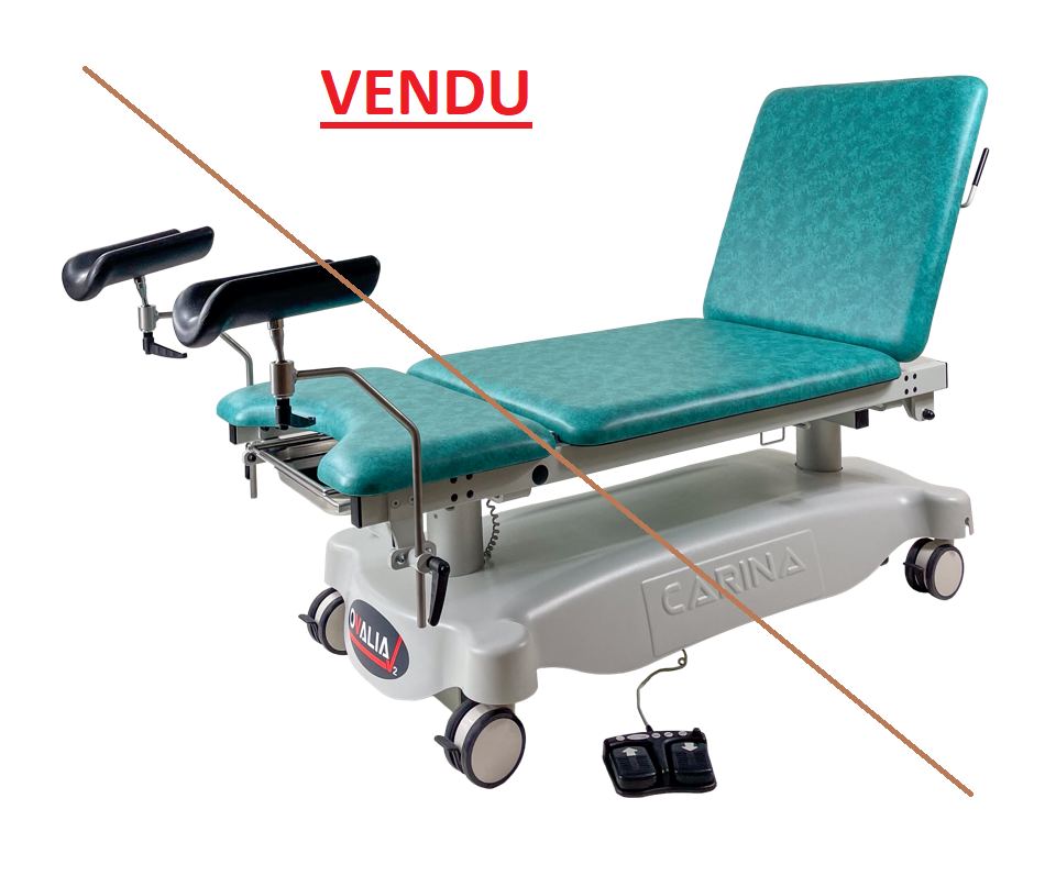 Mixed examination couch width 70cm, pedal, colour AMAZONE
